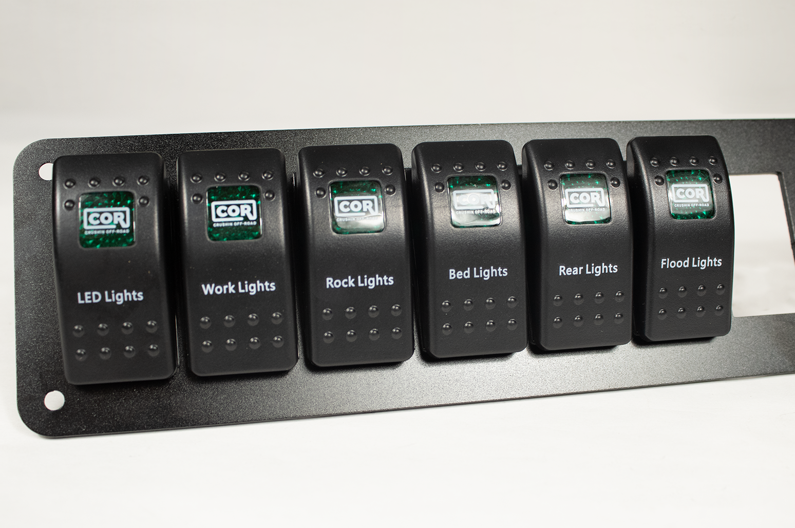 Rocker Switch Panel-10 Switch Panel – Crushin Off Road