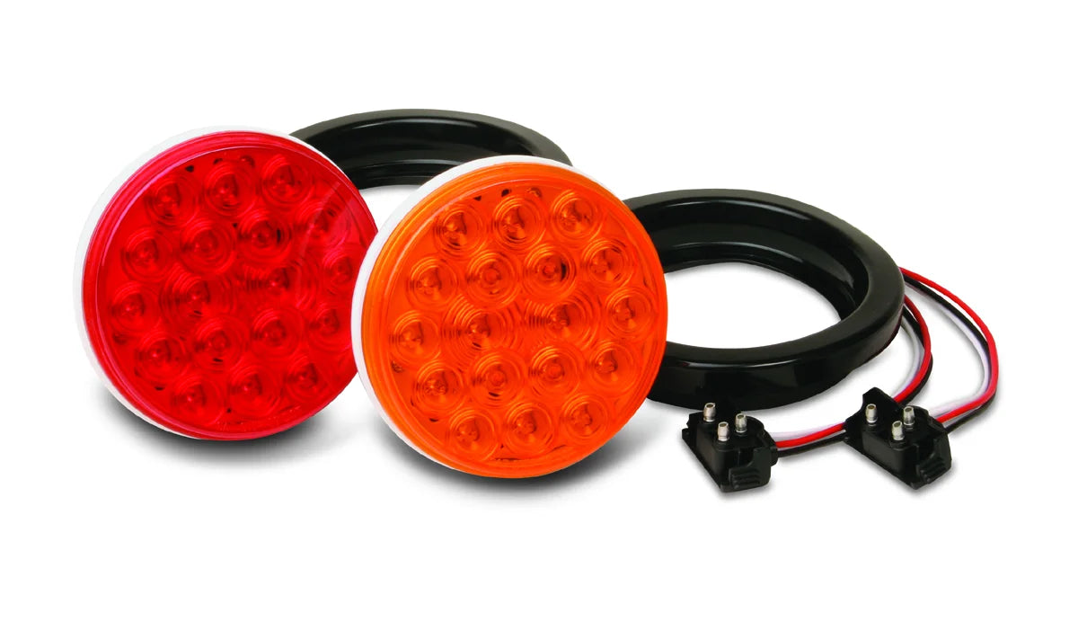 4″ Round LED Turn Signal Lights (Kit Option) – Crushin Off Road