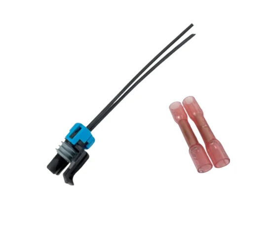 Delphi Metri-Pack 150 2 Way 18awg, Black 1' Pigtail – Crushin Off Road